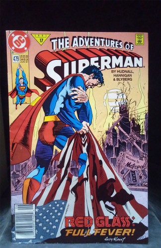 Adventures of Superman #479 1991 DC Comics Comic Book | eBay