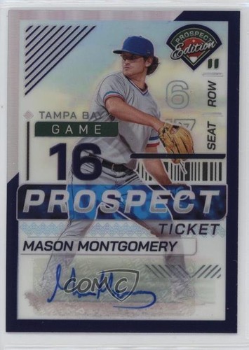 2024 Panini Prospect Edition Purple Prizm Signatures /125 Mason ...