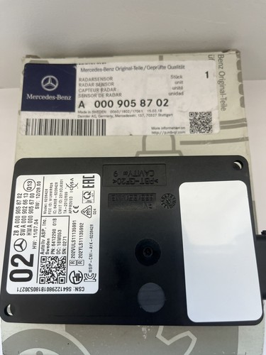 2015 MERCEDES BENZ S550 Radar Distance Sensor A0009058702 OEM for sale ...