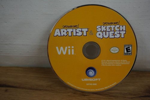 Wii Drawsome Artist & Sketch Quest Ubisoft Game | eBay
