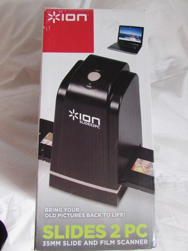 Never Used NEW ION Slides 2 PC 35mm slide And Film Scanner USB ...
