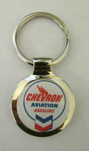 Chevron Gas Key Chain, Chevron Gasoline Logo Keychain, Chevron Keychain ...