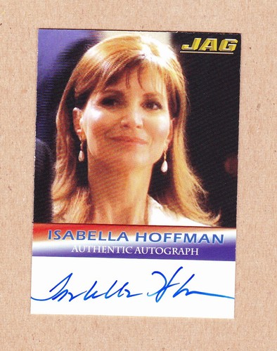 Isabella Hoffman signed 2006 TK Legacy JAG Premiere Edition Autograph ...