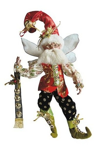 MARK ROBERTS Christmas Collectable Kringle Jingles Fairy Medium Red ...