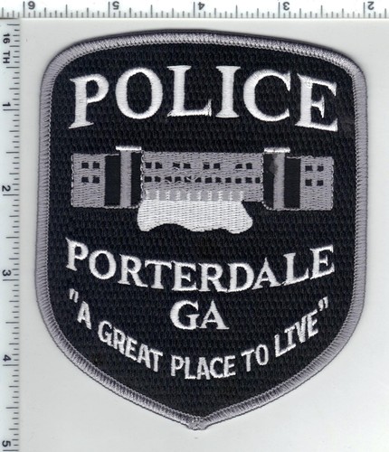 Porterdale Police (Georgia) Shoulder Patch - new from the 1980's | eBay