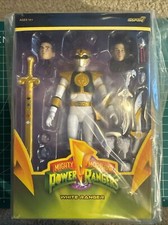 Power Rangers Super7 White Ranger