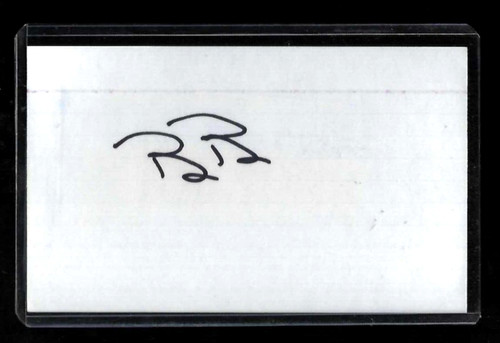 BILLY BEANE Oakland A's, Money Ball SIGNED / AUTOGRAPH 3" x 5" Index ...