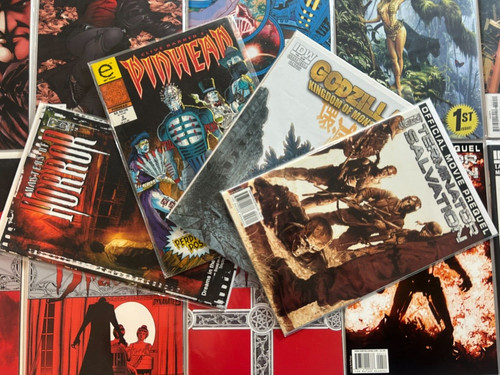 Lot of Horror Comic Books Hellraiser Army of Darkness Dracula Godzilla ...
