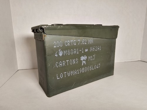 M19A1 (30 Cal) Ammo Can (Military Surplus Ammo Can)- OD Green | eBay