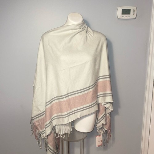 Siizu Causebox Collaboration NWT ladies 100% Viscose fringe wrap. | eBay
