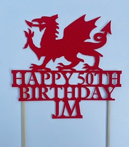 Welsh Dragon Cake Topper for sale | eBay