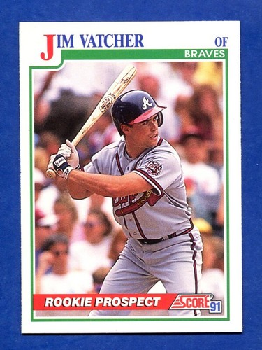 1991 SCORE #341 JIM VATCHER | eBay