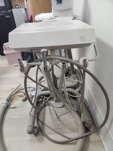 3 Dental Delivery Unit Carts Stands Parts & Repair Lot ADEC Pac-1 ...