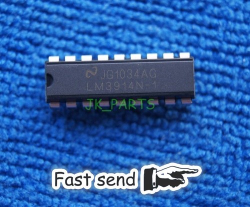10pcs LM3914 LM3914N LM3914N-1 Display Driver DIP-18 NS | eBay