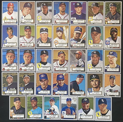 2001 Topps Heritage - Baseball Cards - #1-163 - Complete Your Set - You ...