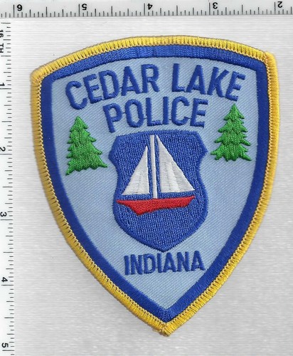Cedar Lake Police (Indiana) 2nd Issue Shoulder Patch | eBay