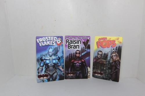 1997 Kellogg's Frosted Flakes - Raisin Bran - Corn Pops - Batman ...