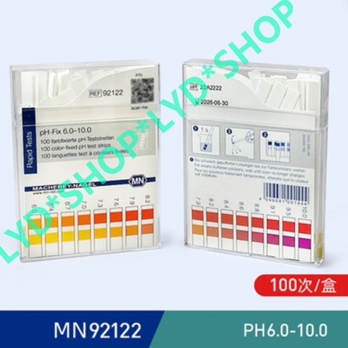 100PCS/Box New For Merck precision PH test paper 6.0-10.0 MN92122 | eBay