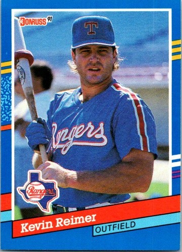 1991 Donruss Baseball 80 Kevin Reimer | eBay