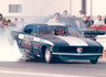 Harry Schmidt Blue Max Circa 1970 Mustang NHRA Top Fuel Funny Car 8x12 ...