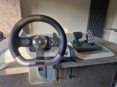 Microsoft Xbox Steering Wheel for sale | eBay