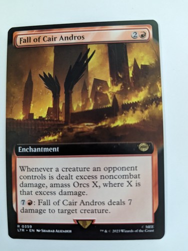 MTG Magic the Gathering Card LOTR Fall of Cair Andros Extended Rare | eBay