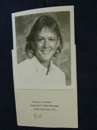 1985 Pamela J. Gordon Eckel Industries Advertising Vintage Glossy Press ...
