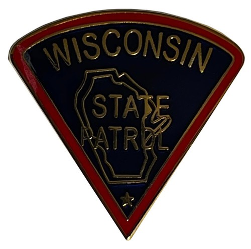 Wholesale Lot of 6 Wisconsin State Patrol Patch Hat Cap Lapel Pin POP ...