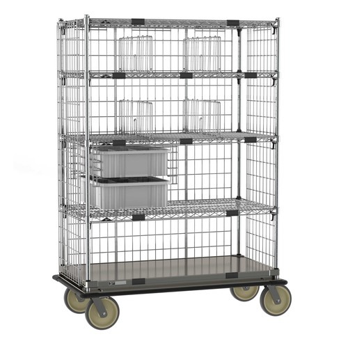 Super Erecta ECN55CC Deluxe Transport Cart, 24" x 48" | eBay