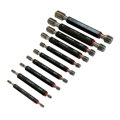 1 Set Of 10 Pcs Plug Gage Gauge Set Double End Go & No Go Set ANSI | eBay