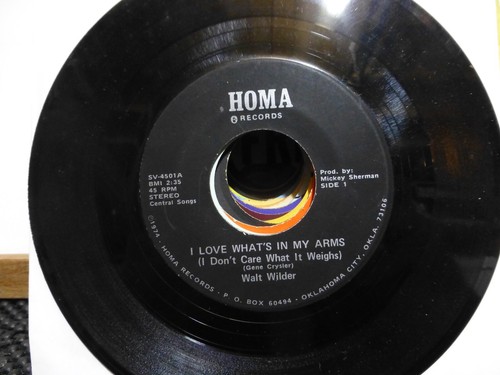 WALT WILDER ODE TO COUNTRYT MUSIC & I LOVE WHAT'S IN MY ARMS OKLAHOMA ...