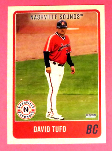 2025 Choice, Nashville Sounds, Bench Coach - DAVID TUFO | eBay