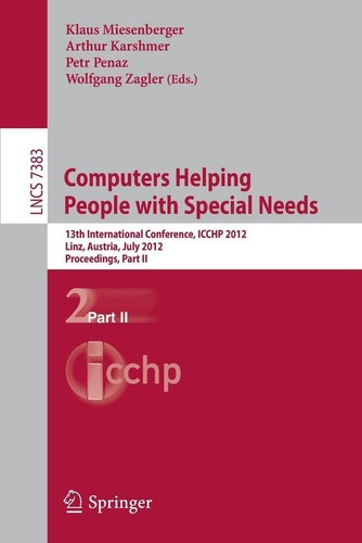 Computers Helping People with Special Needs: 13th International ...