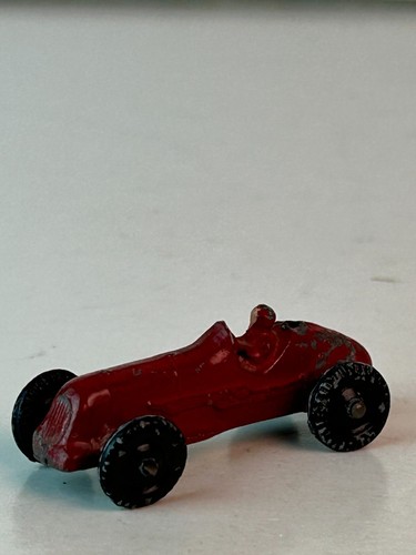 1940's Small Solid Cast Metal Race Car | eBay