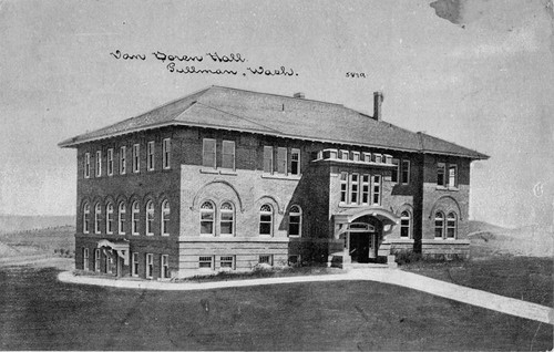 Pullman Washington Van Doren Hall Exterior Antique Postcard K14213 | eBay