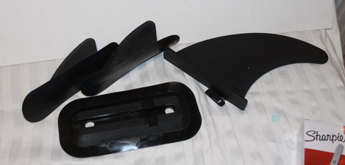 Canoe Kayak Skeg Tracking Fins with Fin Base Surfboards Watershed Board ...