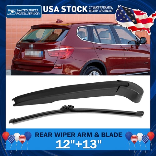 Brand-New Upgrade Rear Wiper Arm+Wiper Blade Spotless Streak-Free 12in ...