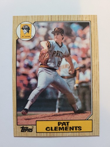 1987 TOPPS PAT CLEMENTS #16 NM | eBay