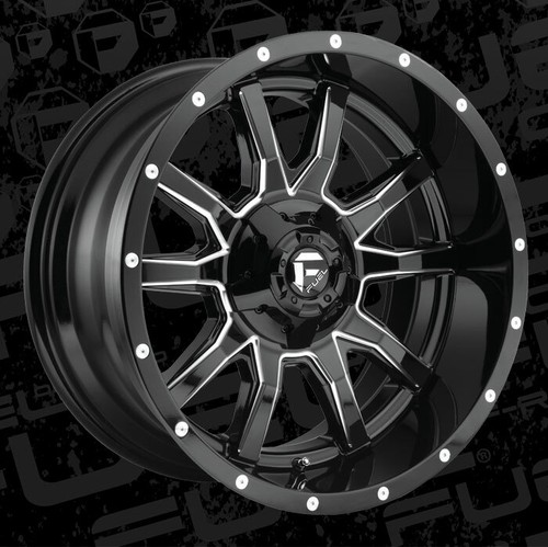 1 20 Inch Black Wheel Rim Fuel Offroad Vandal 20x10 D62720002647 5x5 ...