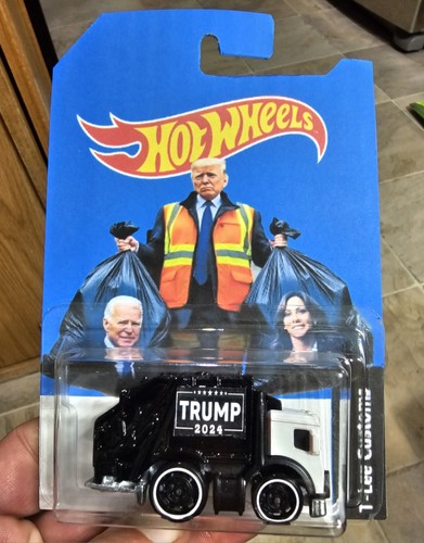 Custom Trump “Make America Great Again” Hot Wheels Trash Truck LIMITED ...
