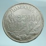 1946 ROMANIA King Michael I Shield Antique Genuine Silver Romanian Coin ...