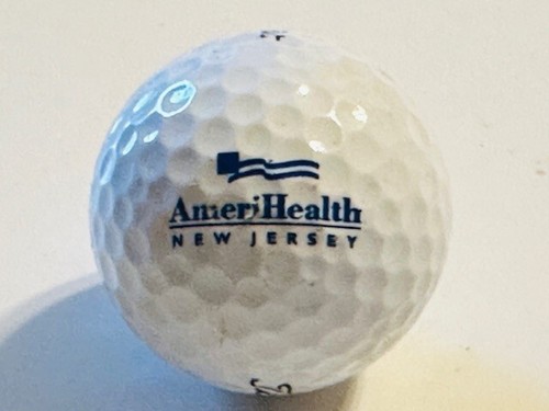 Golf Ball w/ Logo - AmeriHealth New Jersey | eBay