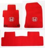 New! 2006 - 2023 Honda Civic Custom Carpet Floor Mats Set Embroidered ...