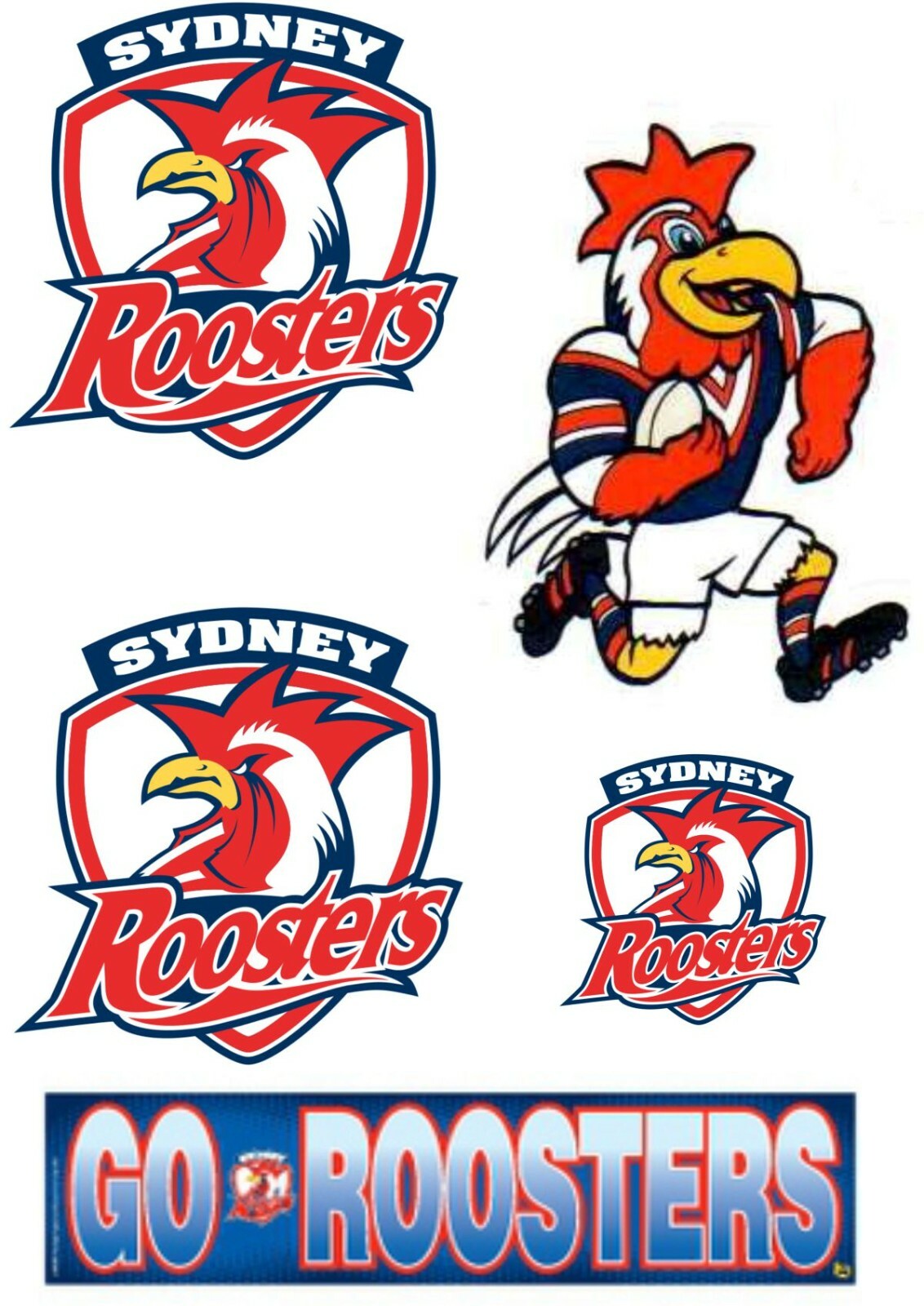 Framed 2017 SYDNEY ROOSTERS NRL Poster & Sticker - 45cm x 32cm x 3cm | eBay