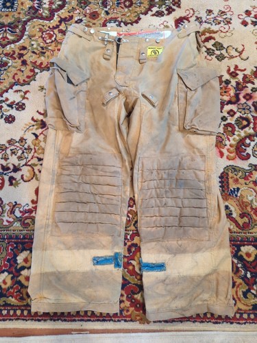 Retired Firefighter Gear Turnout Pants FIRE USED Size 40 X 31 SHELL ...