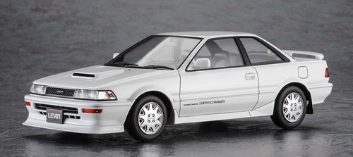1/24 Toyota Corolla Leven AE92 GT-Z Late Version Car w/Lip Spoiler (Ltd ...