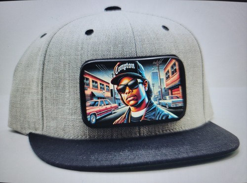 Eazy E Hat, Removable Metal Patch, Decky, Flat Bill, Snapback | eBay
