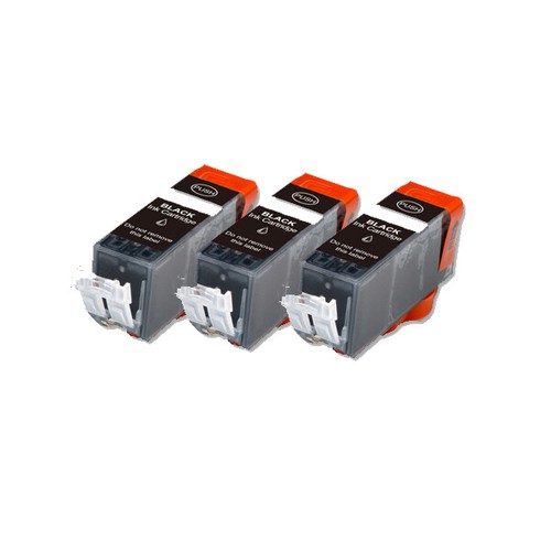 3 PK Black Printer Ink Compatible for PGI 225 Pixma MX882 MG8120 iP4820 ...