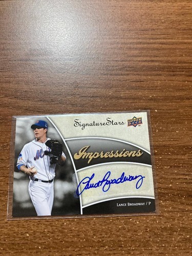 2009 Upper Deck Signature Stars Impressions Signatures #LB Lance ...
