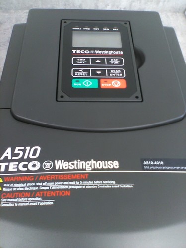 TECO WESTINGHOUSE A510-4010-C3-U 10HP 460V VFD | eBay